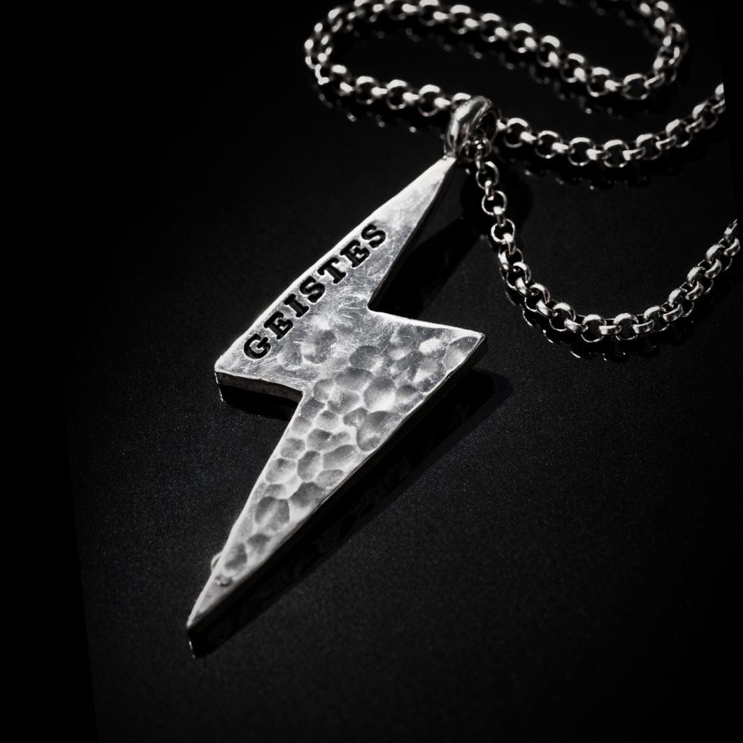 Blitz Kettenanhänger mit Gravur | Silber und Gold | CAPULET – CAPULET ...