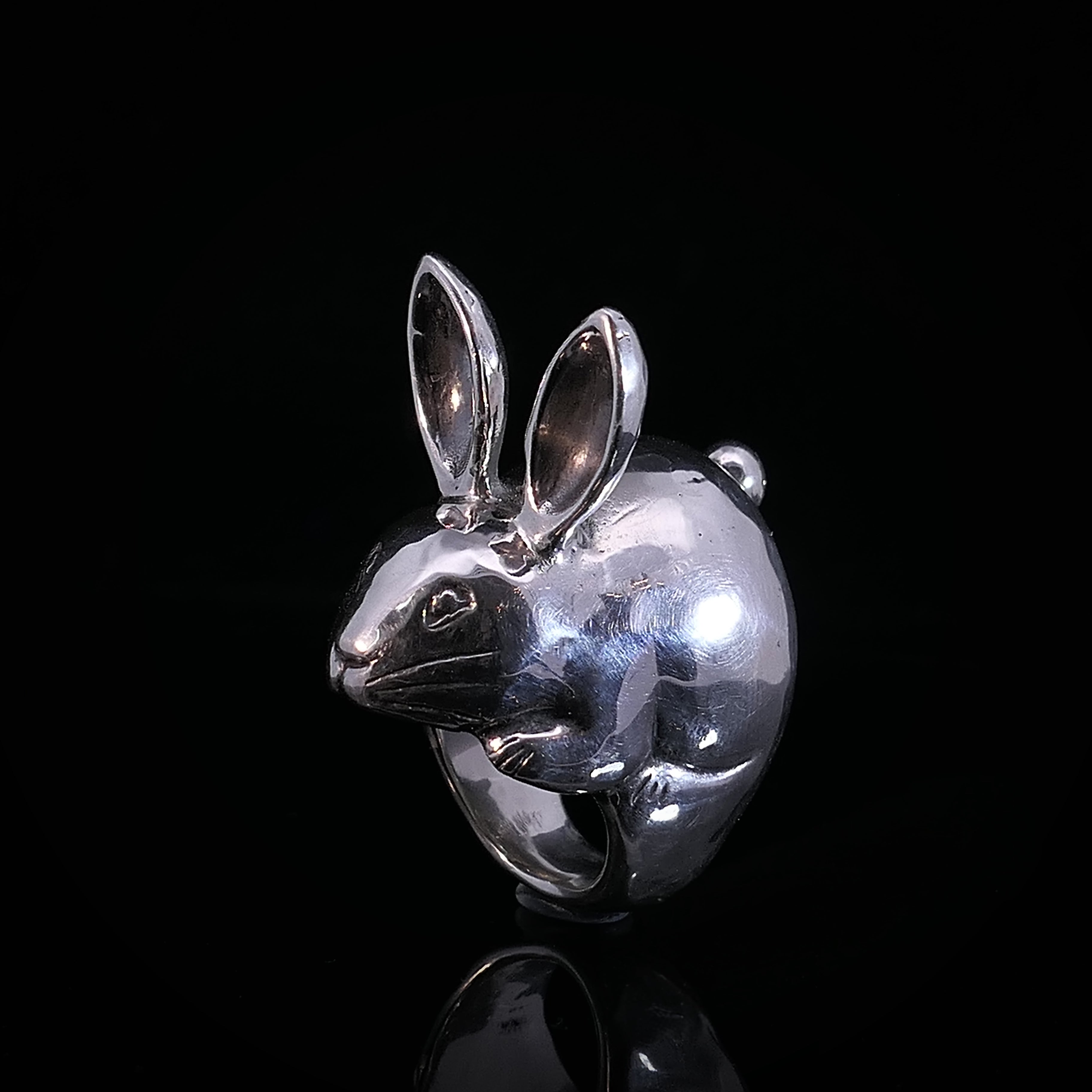 Hase Ring | Massiver Silberring & Goldring | CAPULET – CAPULET Jewelry